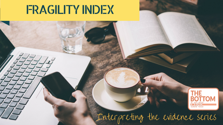 Fragility Index – The Bottom Line