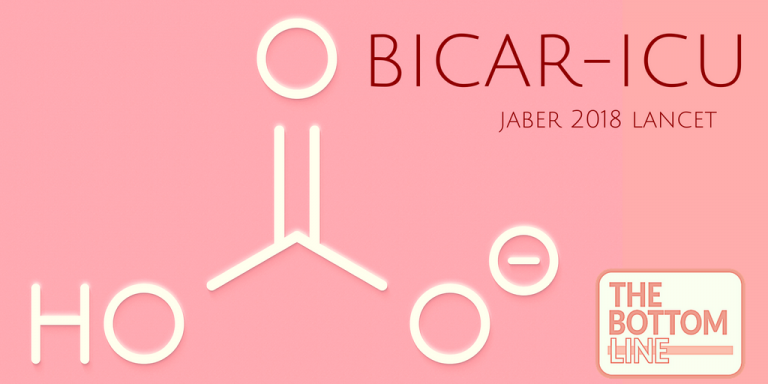 BICAR-ICU – The Bottom Line